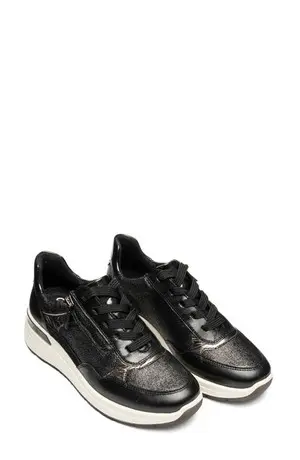 ARA Gardenia Sneaker - Black/steel