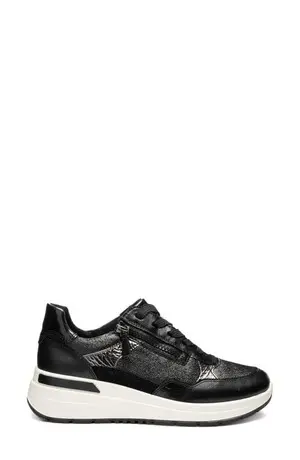 ARA Gardenia Sneaker - Black/steel