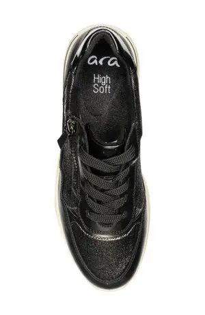 ARA Gardenia Sneaker - Black/steel