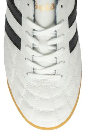 Gola Stadium Low Top Sneakers - White/black/marine Blue
