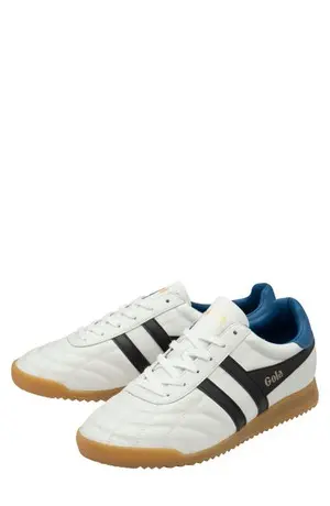 Gola Stadium Low Top Sneakers - White/black/marine Blue