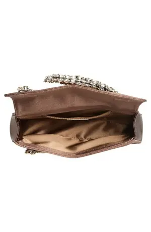 L’ALINGI Karma Crystal Handle Clutch