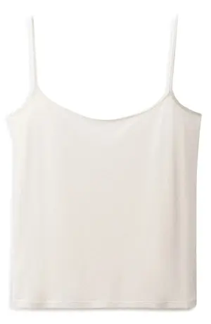 Mango Silk Camisole - Off White