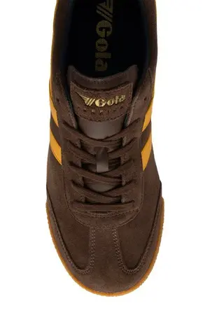 Gola Harrier Low Top Sneaker - Coffee/sun/navy