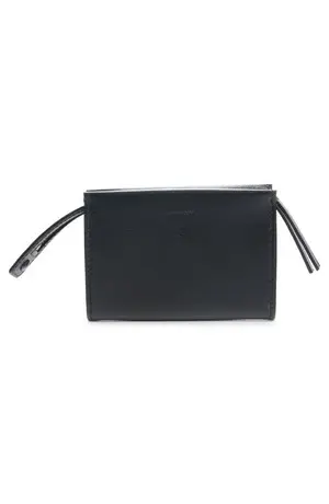 Givenchy Day Leather Zip Card Case - Black