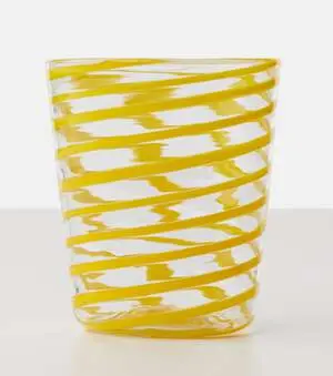 CABANA Giravolta Set Of 2 Glasses - Yellow