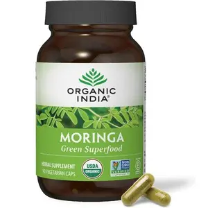 ORGANIC INDIA Moringa 90 Capsules - One-color