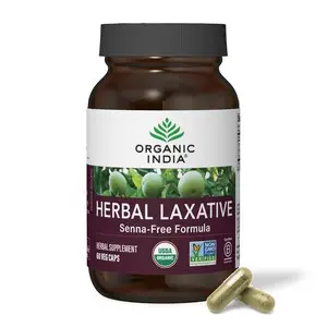 ORGANIC INDIA Herbal Laxative 60 Capsules - One-color