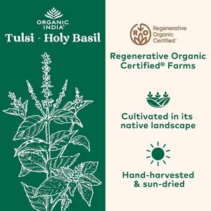 ORGANIC INDIA Tulsi-holy Basil 180 Capsules