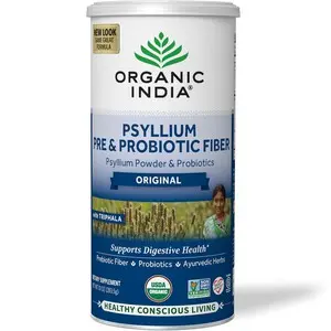 ORGANIC INDIA Psyllium Pre & Probiotic Fiber Original 283.5 Grams - One-color
