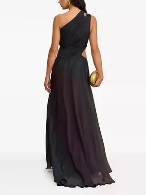 Cult Gaia Zan Gown Maxi Dress - Blue