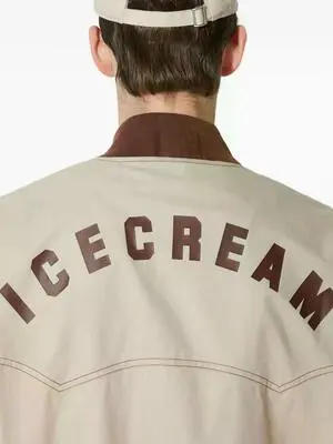 ICECREAM Logo Embroidered Bomber Jacket