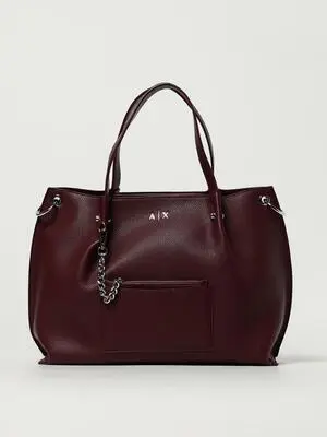 Armani Exchange Tote Bag - Burgundy