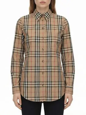 Burberry Classic Check Shirt - Red