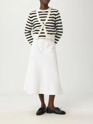 A.p.c. Striped Knit Cardigan