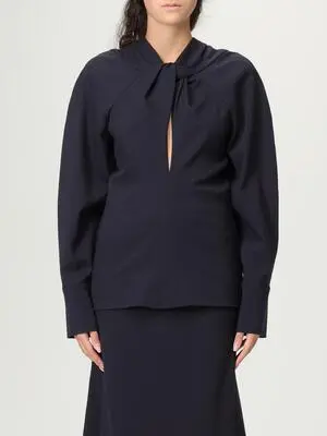 Victoria Beckham Long Sleeve Top - Blue