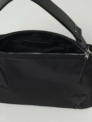 AMI Paris Shoulder Bag - Black