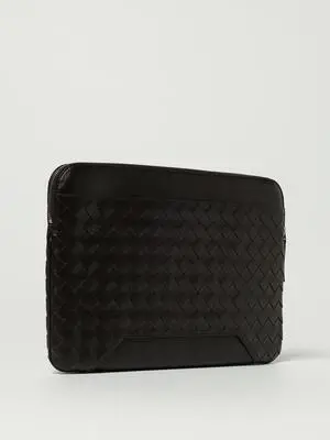 Bottega Veneta Woven Briefcase - Brown