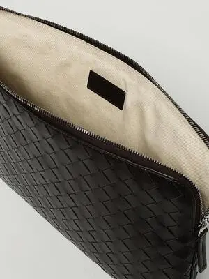 Bottega Veneta Woven Briefcase - Brown