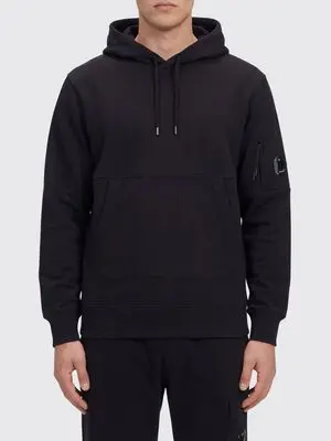 C.P. COMPANY Hooded Sweatshirt - Black