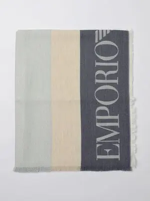 Emporio Armani Scarf - Gnawed Blue