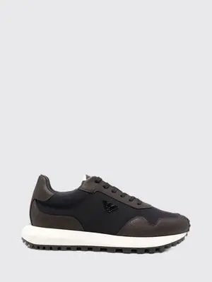 Emporio Armani Lace-up Sneakers - Navy