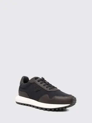 Emporio Armani Lace-up Sneakers - Navy