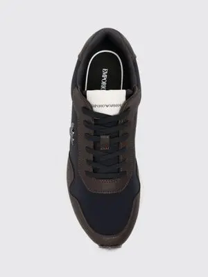 Emporio Armani Lace-up Sneakers - Navy
