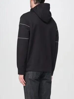 Emporio Armani Hoodie With Striped Detail