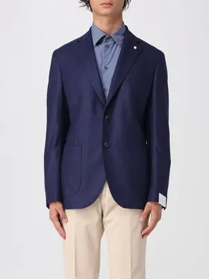 LUIGI BIANCHI Tailored Jacket - Blue