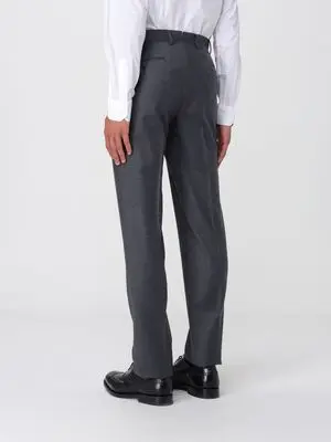 LUIGI BIANCHI Flat Front Trousers