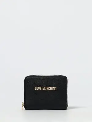 Love Moschino Logo Wallets For Women