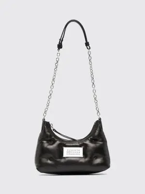 MAISON MARGIELA Glam Slam Quilted Leather Bag - Black