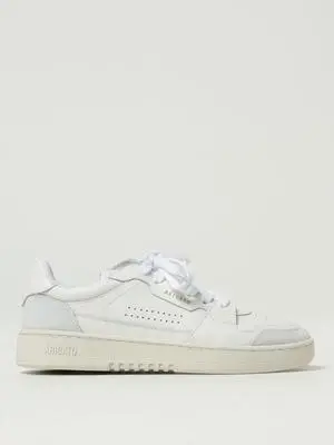 Axel Arigato Dice Lo Leather And Suede Sneakers With Perforated Toe - White