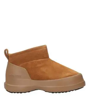 Moon Boot Suede Leather Boots - Brandy