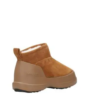 Moon Boot Suede Leather Boots - Brandy