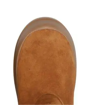 Moon Boot Suede Leather Boots - Brandy