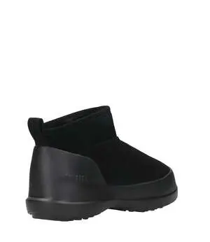 Moon Boot Suede Leather Boots - Black