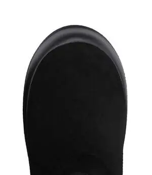 Moon Boot Suede Leather Boots - Black