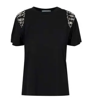 Alberta Ferretti Logo Tops