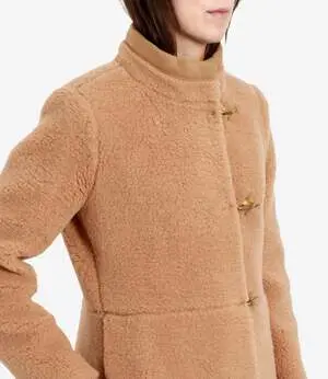 FAY Eco Sheepskin Coat - Camel