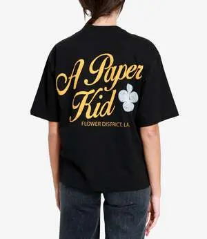 A PAPER KID T-shirt - Black