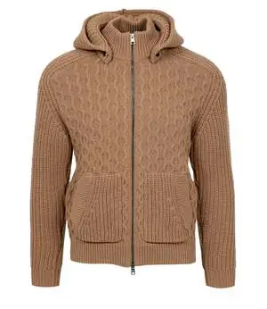 Tagliatore Hooded Cardigans For Men