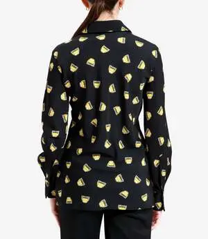 Erika Cavallini Printed Viscose Shirt