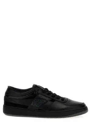 Givenchy Leather Sneakers With Logo Detail