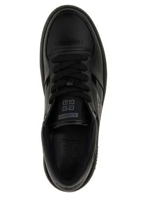 Givenchy Leather Sneakers With Logo Detail
