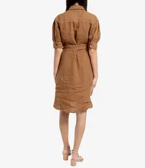 FAY Chemisier Dress - Camel