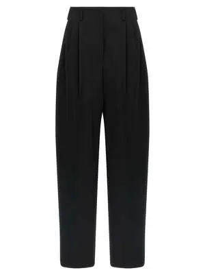 Givenchy Double Pence Wool Pants - Black
