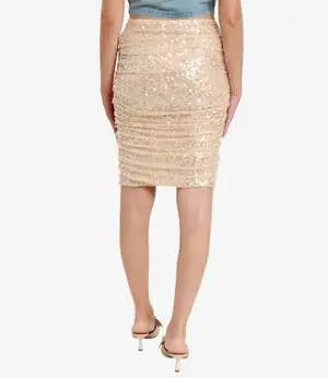 ANIYE BY Sequin Sheath Skirt