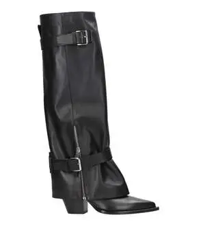 Elena Iachi Leather Knee High Boots